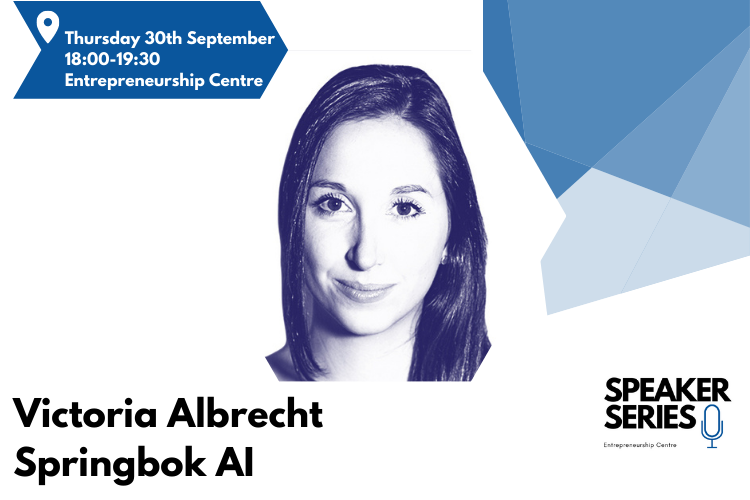 Victoria Albrecht – Founder/CEO of Springbok AI | Events