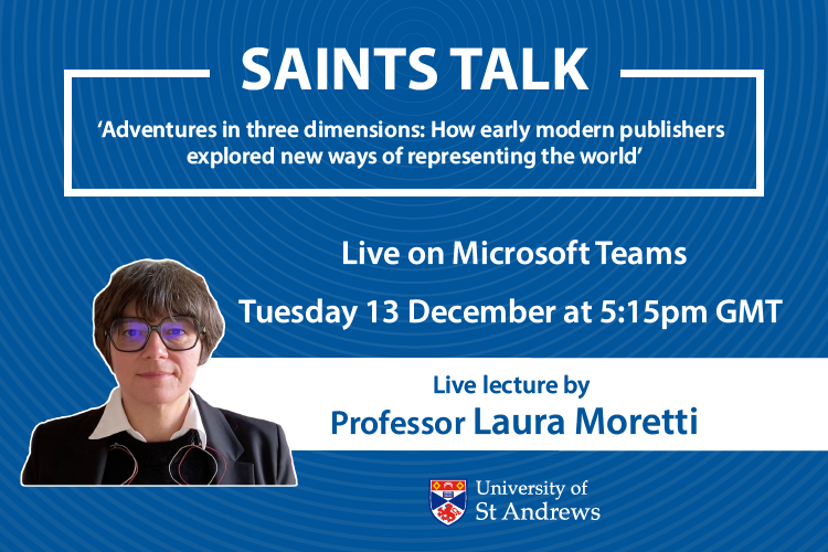 Saints Talk: Professor Laura Moretti | Events