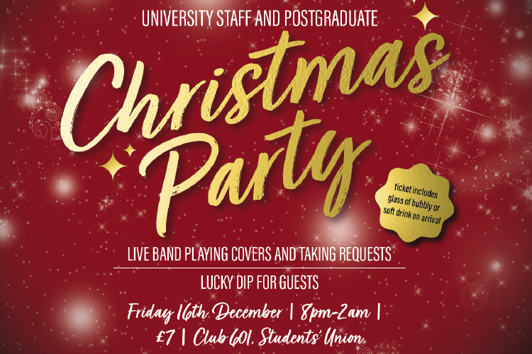 University of St Andrews Staff and Postgraduate Christmas Party | Events